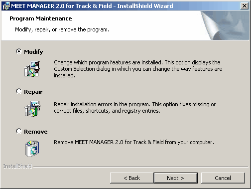 T&F MEET MANAGER for Windows
